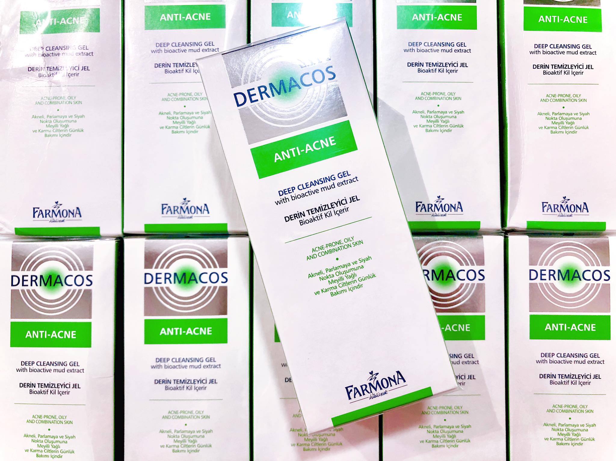 Sữa Rửa Mặt Sạch Sâu, Ngừa Mụn Farmona Dermacos Anti-Acne Deep ...