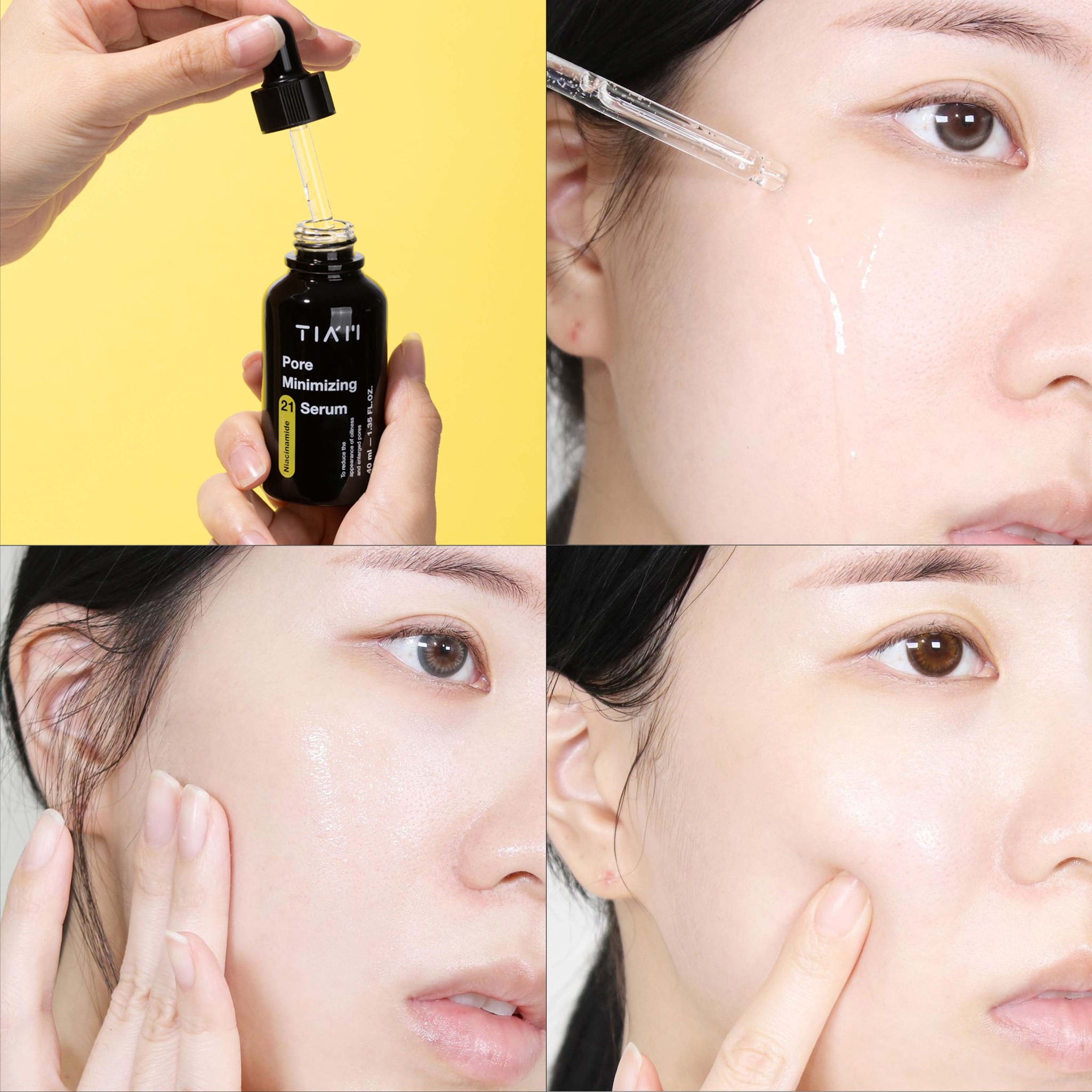 Tinh chất thu nhỏ lỗ chân lông, giảm dầu & sáng da Tiam Pore Mininmizing Niacinamide Serum (40ml ...