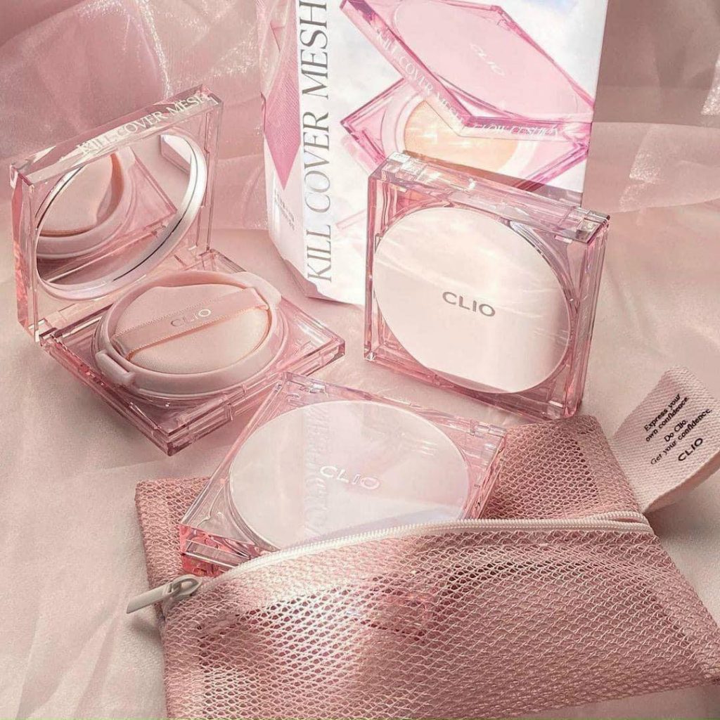 Phấn Nước Che Khuyết Điểm Clio Kill Cover Mesh Glow Cushion [ Kèm Lõi ...