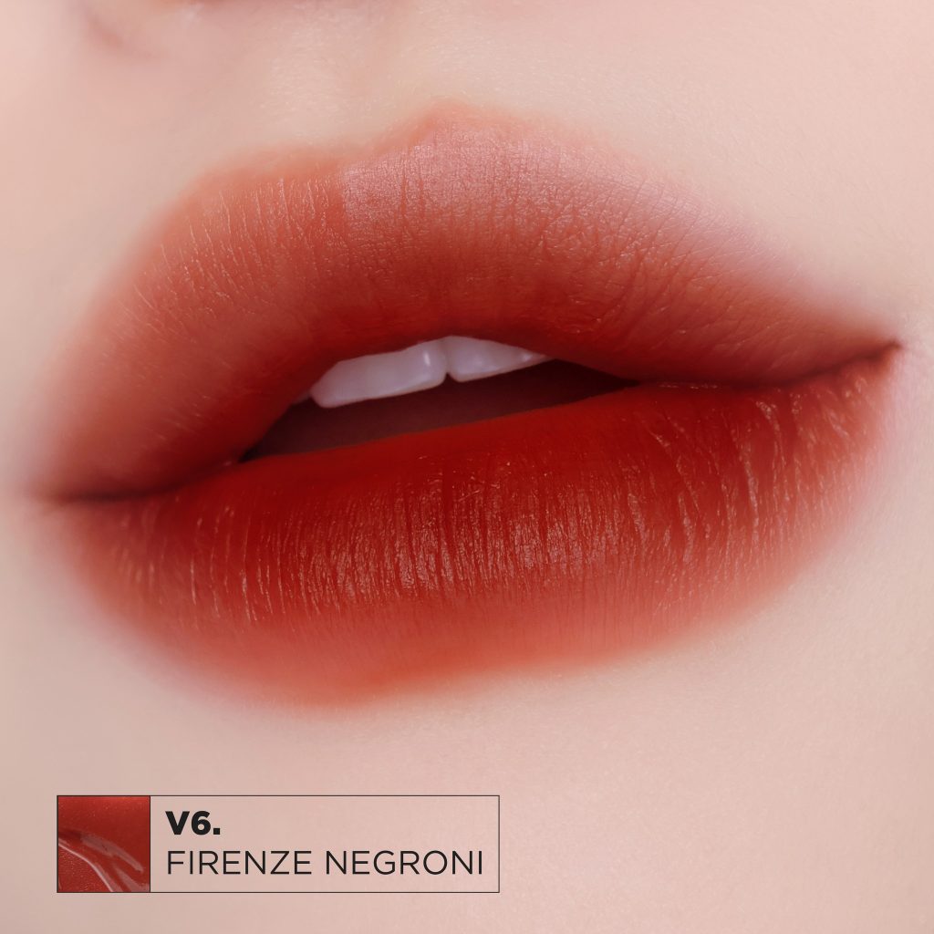 (V6 Puffer) Son Kem Lì Merzy The First Velvet Tint #V6 Firenze Negroni ...