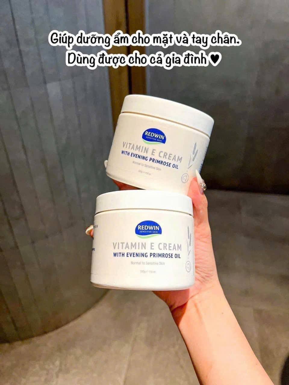 Kem dưỡng da Redwin Vitamin E & Tinh dầu Hoa anh thảo (330g) – Bonita ...
